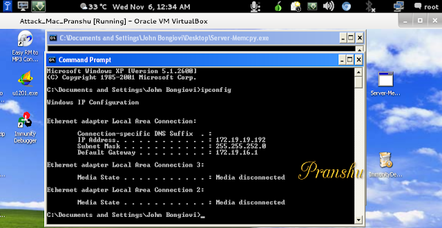 Buffer Overflow Attack Example Sending Shellcode Tutorial Exploit 6537